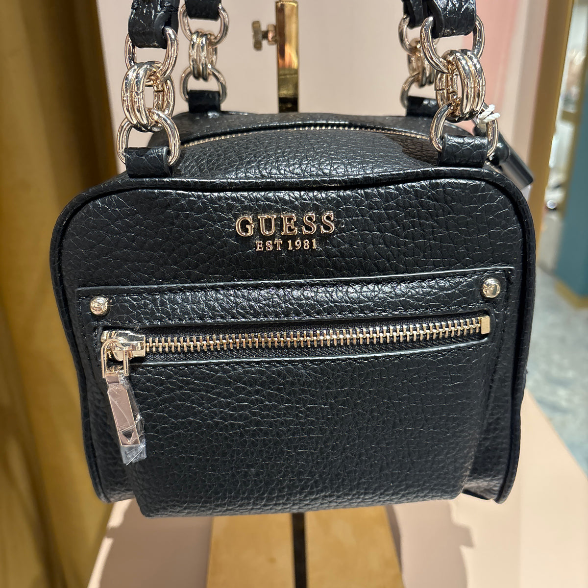 Guess (SS26) BG950117 Box Shape Shoulder Bag ‘Marsha’ - Black (GB13 ...